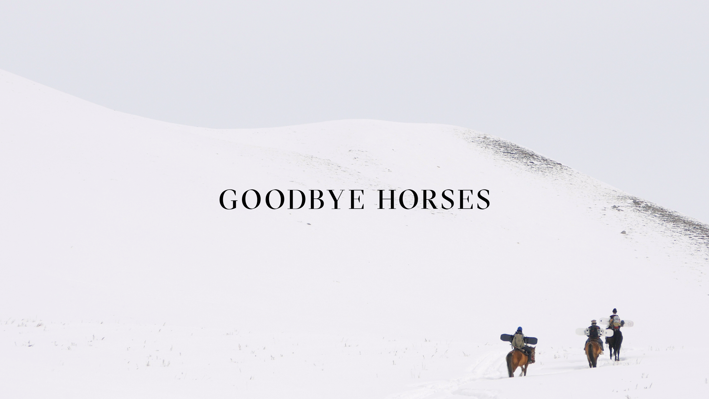 ADRYEN BARREYAT — GOODBYE HORSES SHORT MOVIE